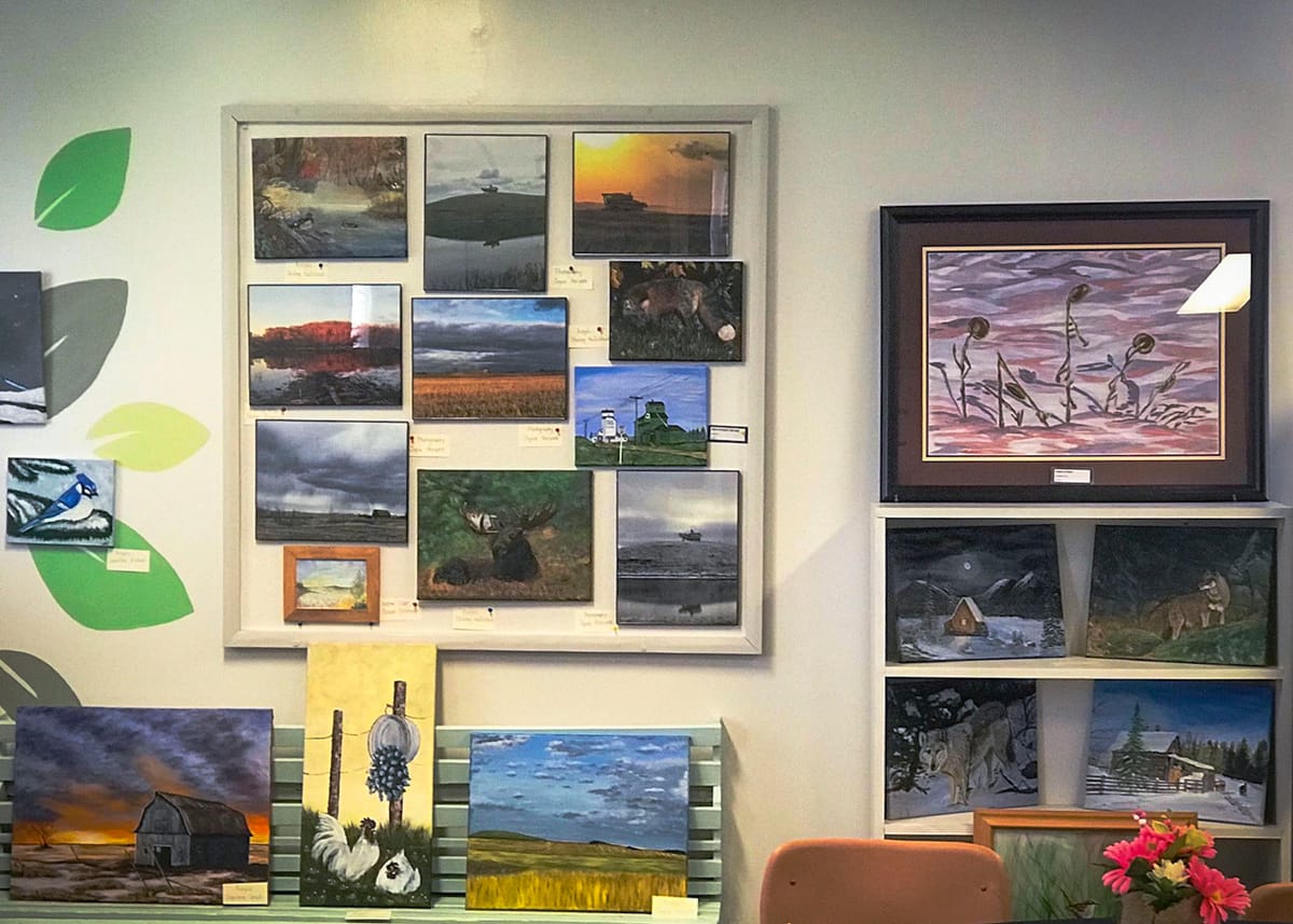 Second annual Art Gala at Raymore Library